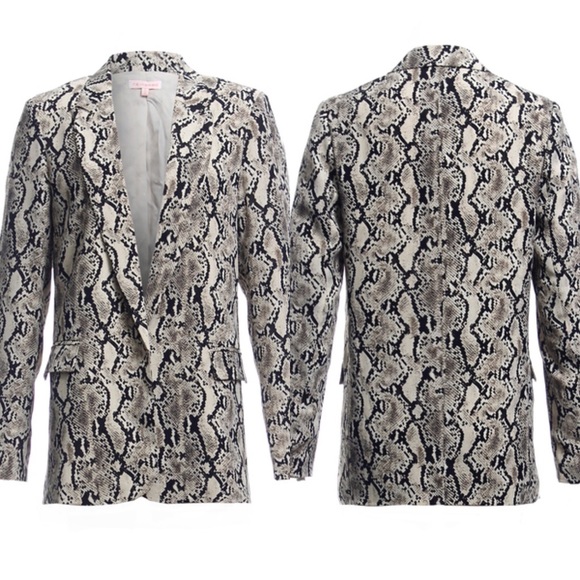 re:named | Jackets & Coats | Medium Restock Snake No Mistake Snakeskin ...